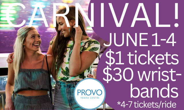 Summer Carnival at Provo Towne Centre! | Provo Towne Centre