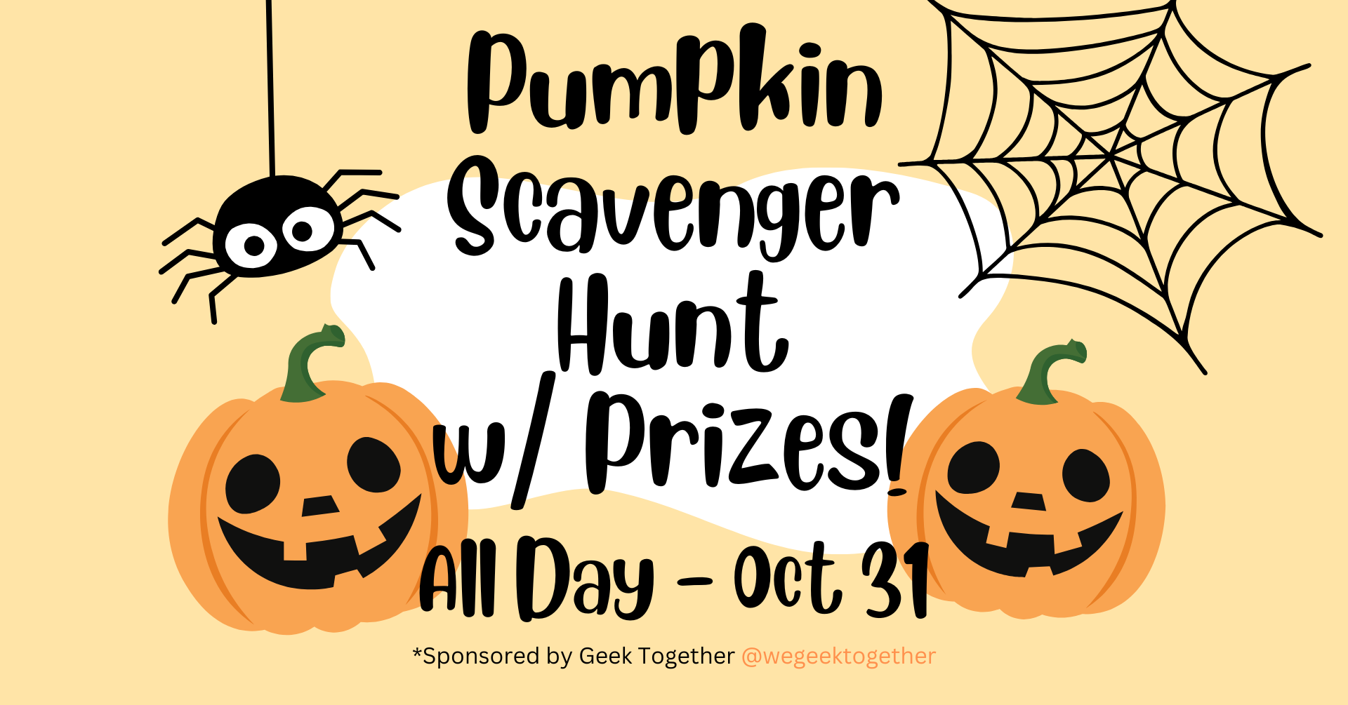 Pumpkin Scavenger Hunt w/ Prizes | Provo Towne Centre